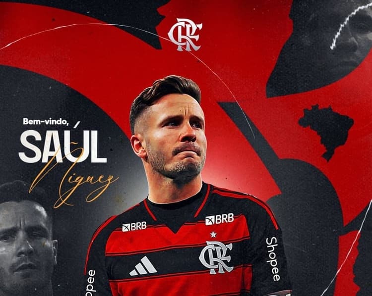 Flamengo contrata Saúl Ñiguez até 2028