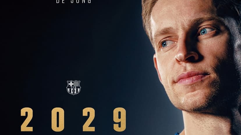 Frenkie de Jong renova até 2029 e se tornará o holandês com mais jogos ...