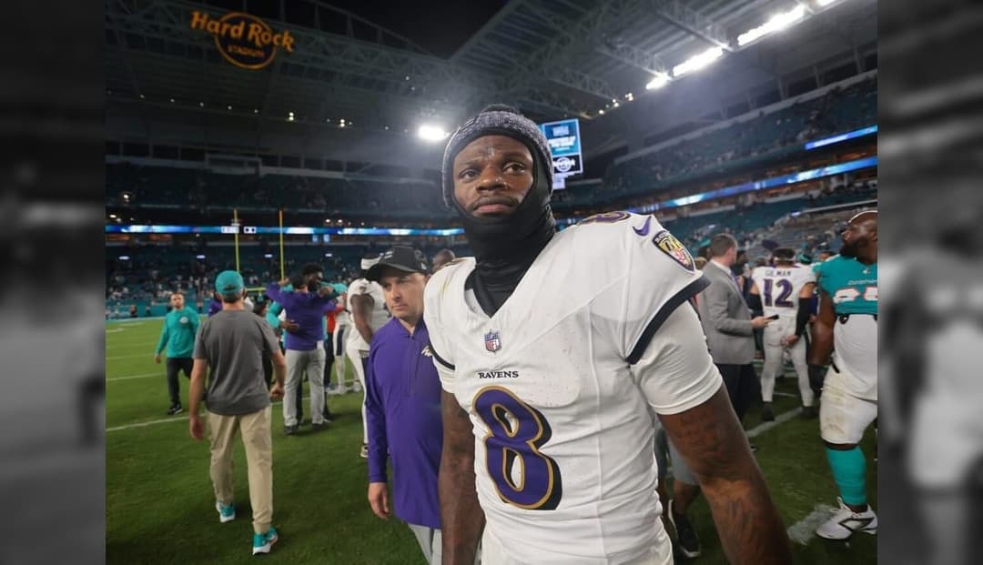Ravens vencem Dolphins com show de Lamar Jackson