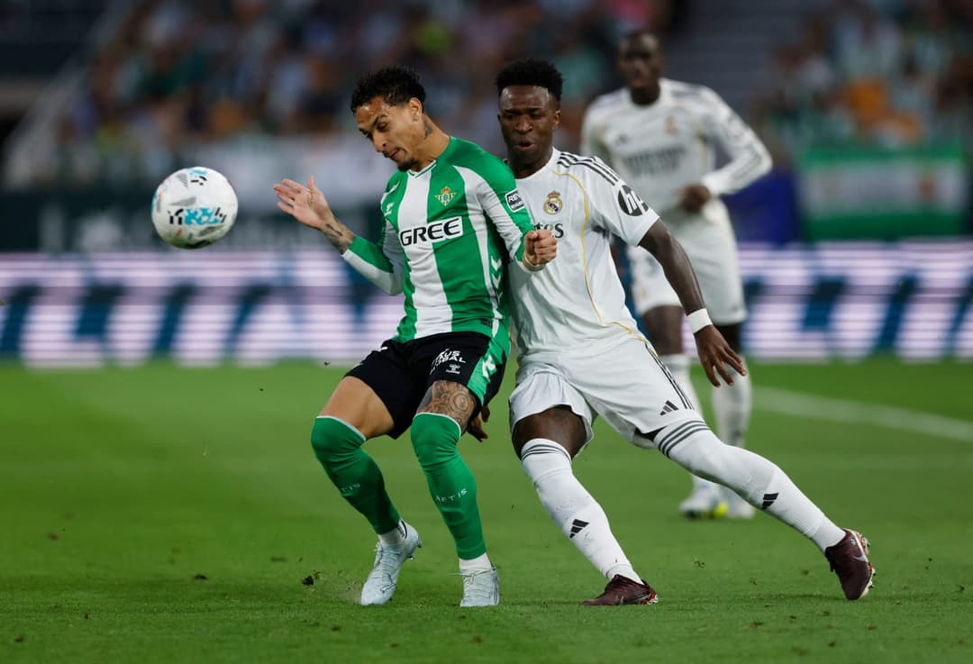 Vini Jr marca, mas Real toma empate no fim e fica longe do título de LaLiga