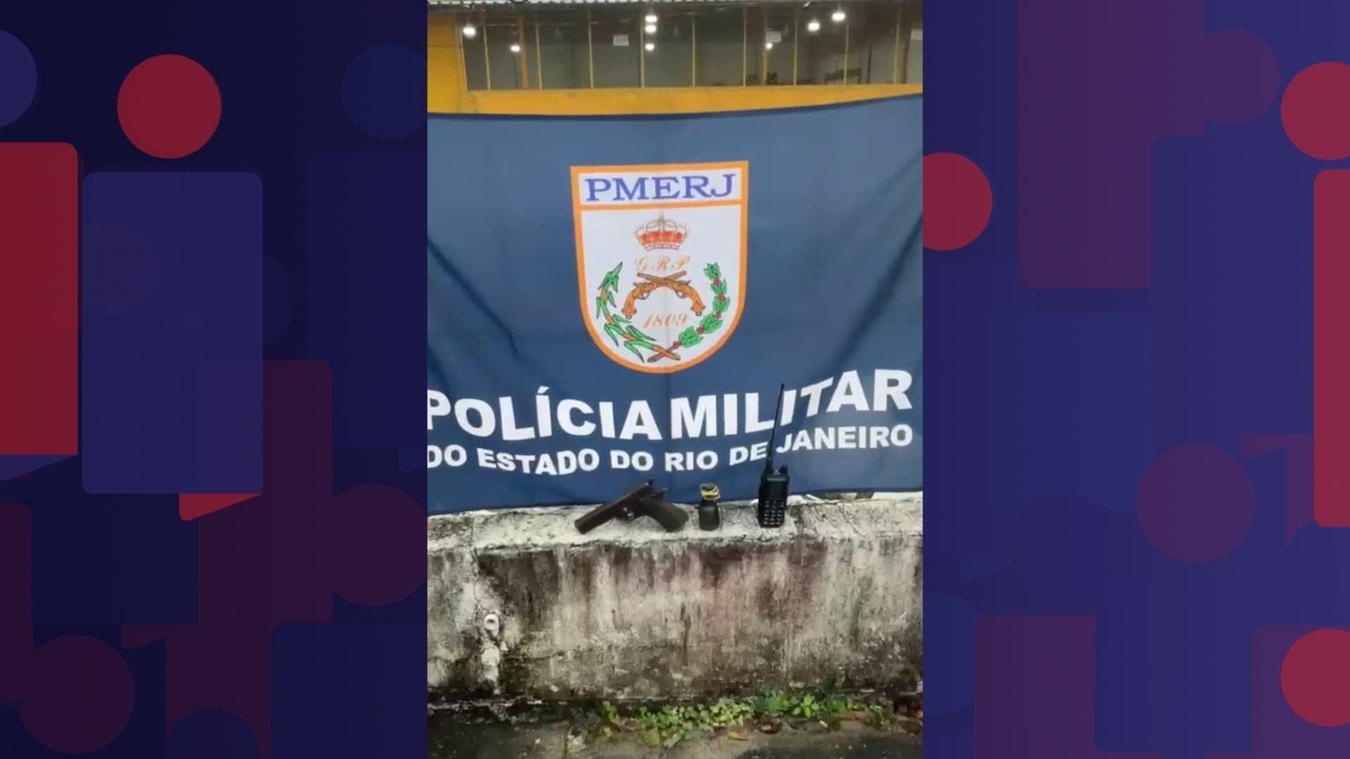 Operação apreende arma, granada e rádio em comunidades da Zona Norte do Rio