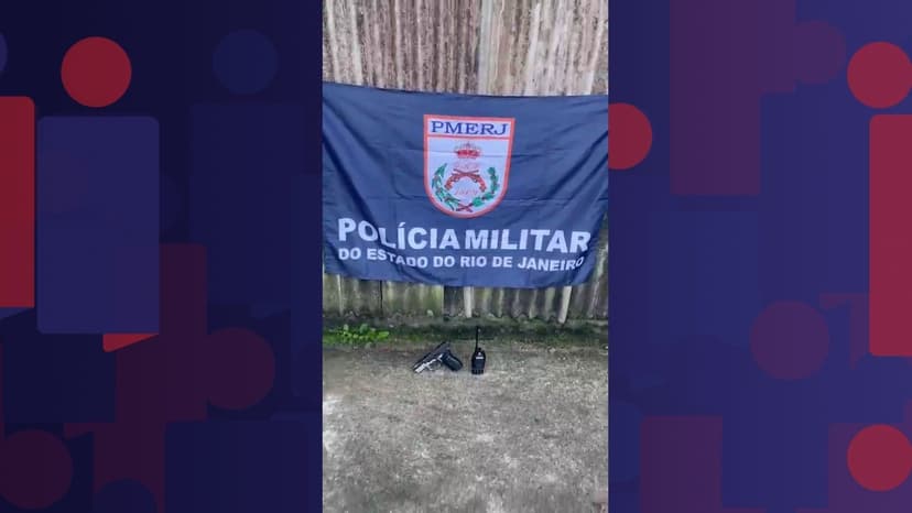 Homem é preso durante operação da PM na Praça Seca, no Rio